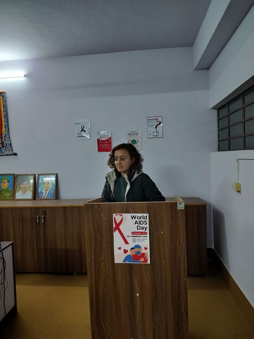 World AIDS Day at Sikkim Alpine University: A Day to Remember, A Day to Act
